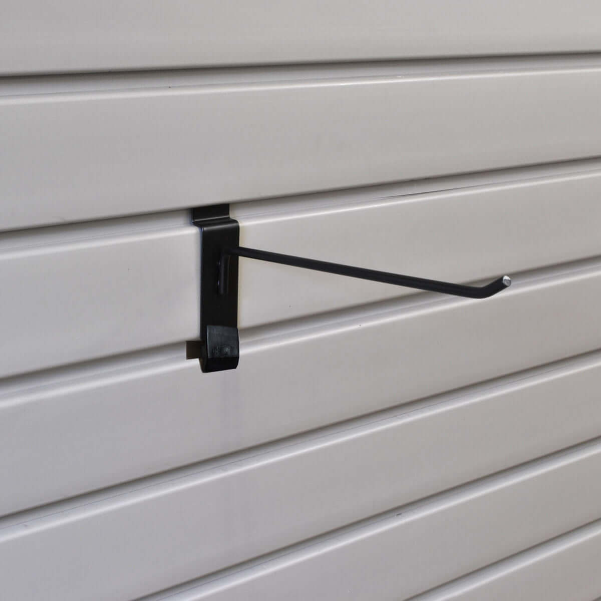 Slatwall 8" Hook W/Hook-Lok | Serious Garages