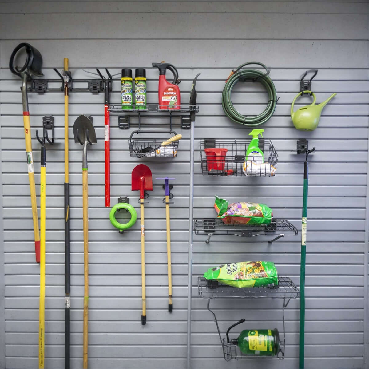 Slatwall Garden Center Kit | HandiSolutions – Serious Garages
